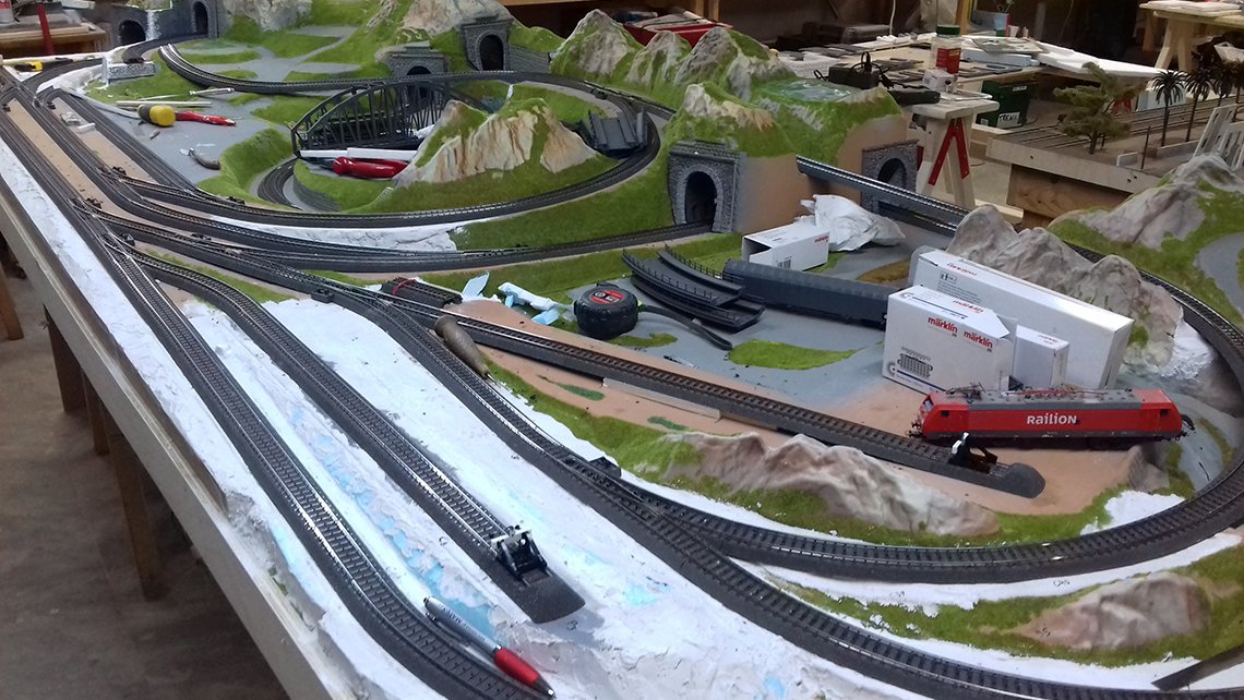 Preformed layout rebuilt | Modelling Centre